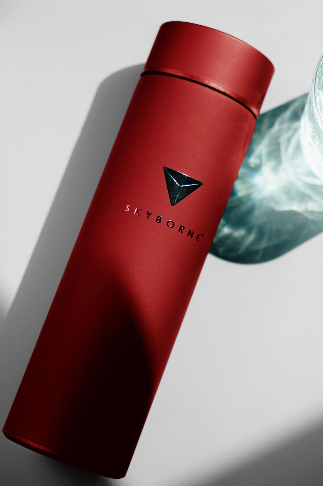 Shop Hydro Capsule™ in Crimson Matte Red - Stainless Steel Design ...