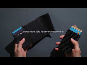 Shop Trigger Plus Carbon Fiber Stealth Black Smart Wallet – SKYBORNE