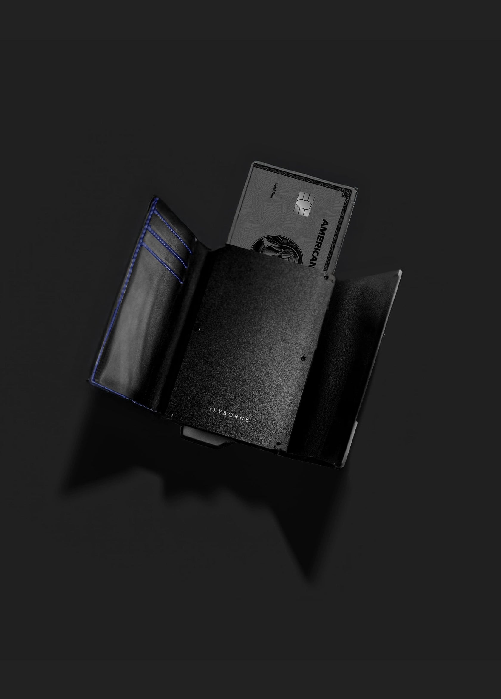 Shop Trigger Plus Carbon Fiber Stealth Black Smart Wallet – SKYBORNE